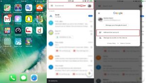 Gmail Login Different Users on PC, Android and iPhone